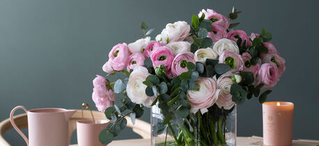 Inspirasjon med blomster og planter