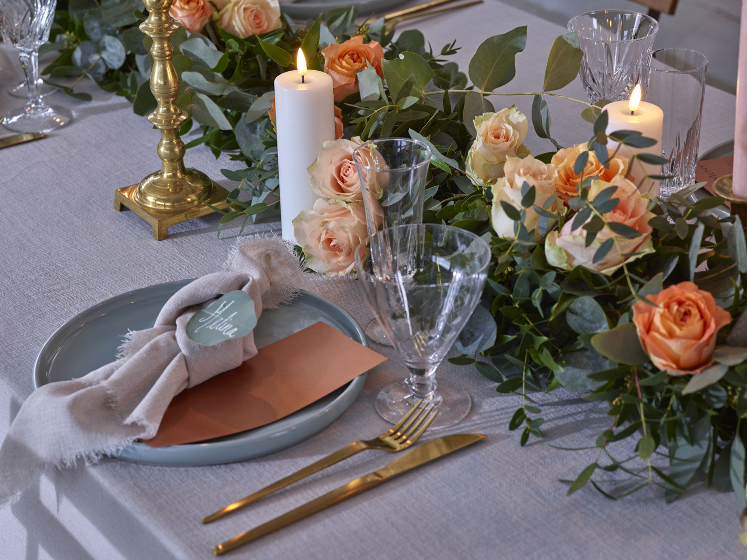 Bryllup i frisk og fargerik stil