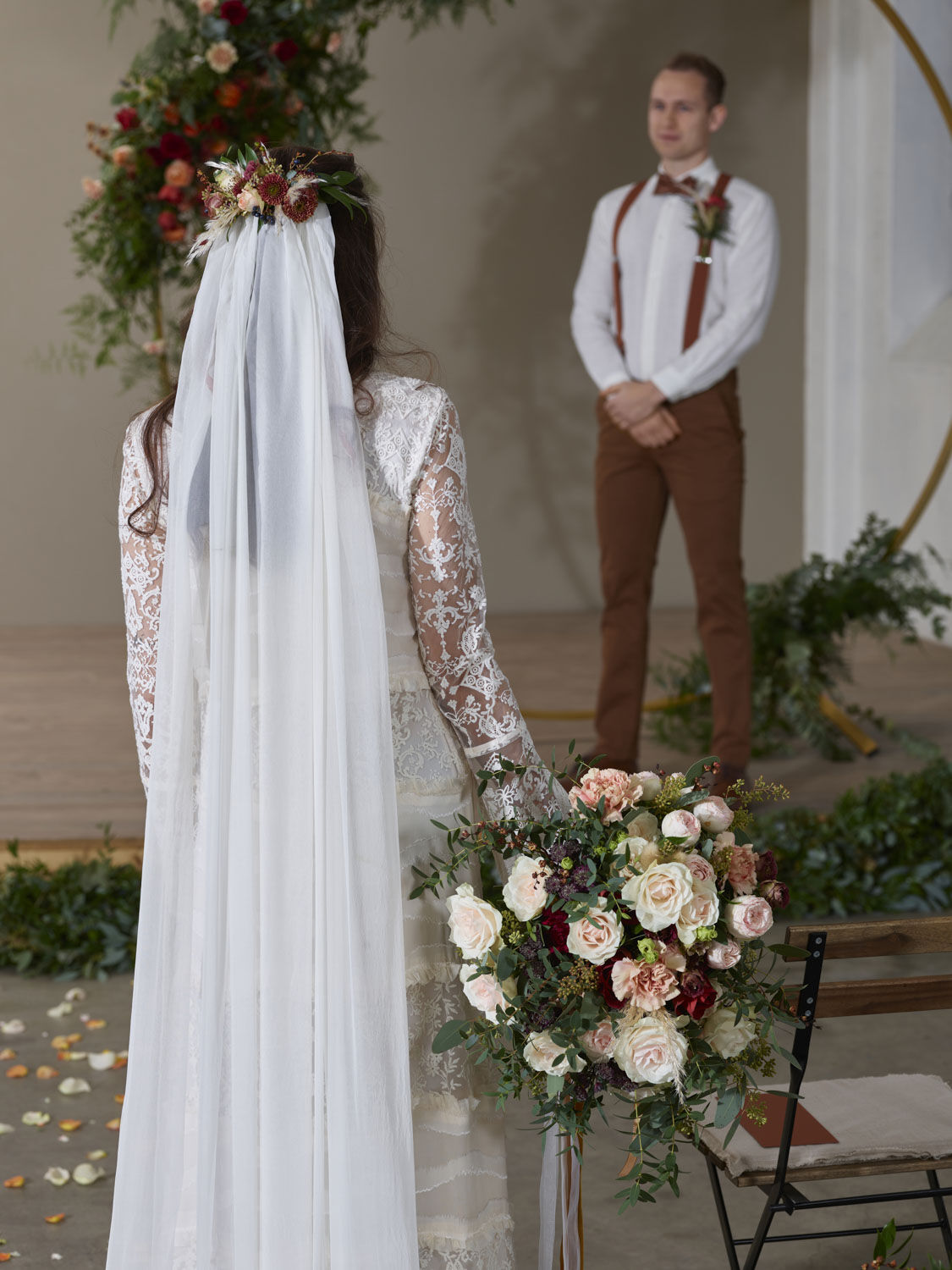 Vakre brudebuketter til bryllupet - Mester Grønn