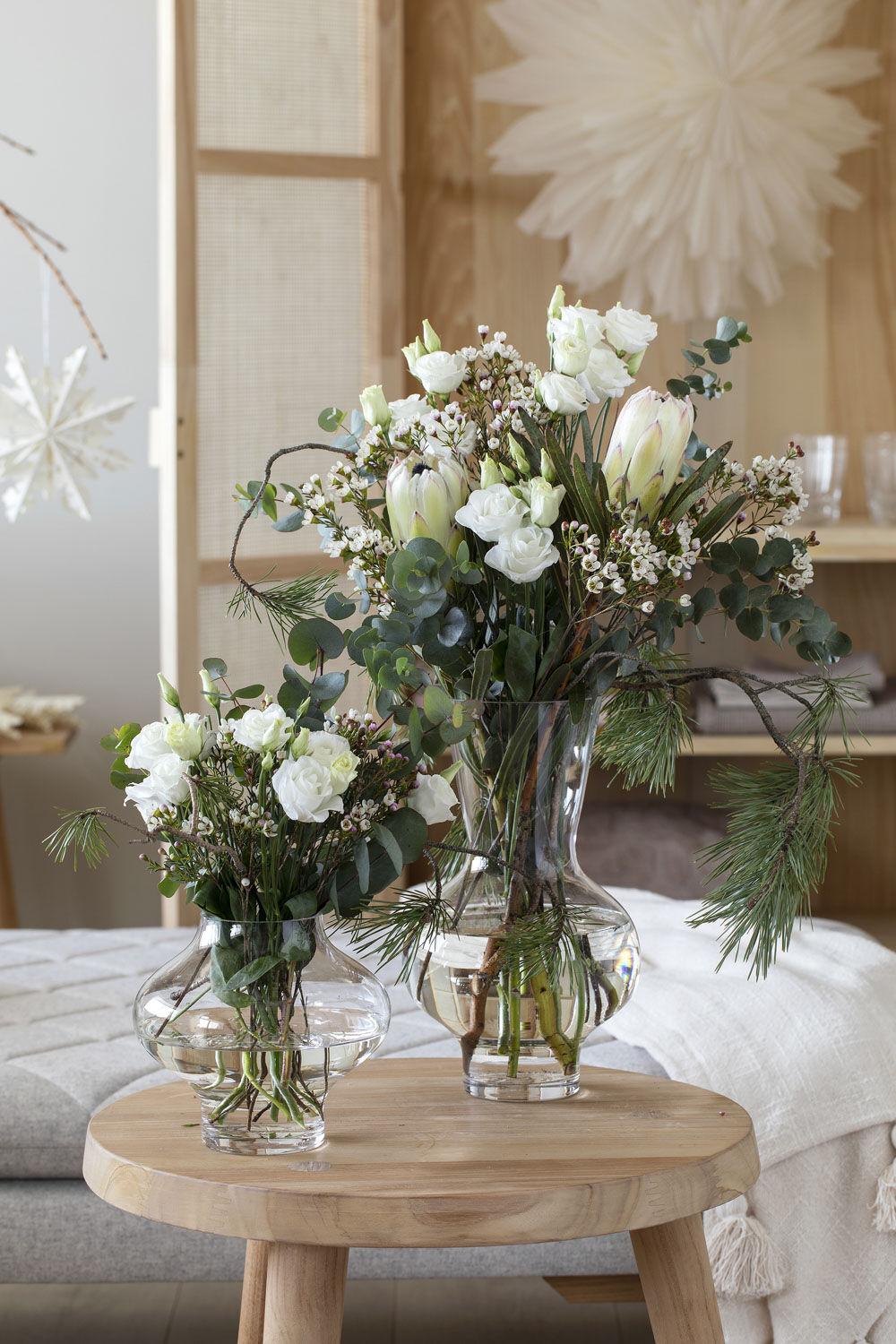 Skap stemningsfull jul med hvite juleblomster - Mester Grønn