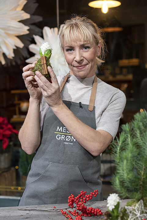 DIY: Pynt svibler og vintergrønt med mose | Mester Grønn