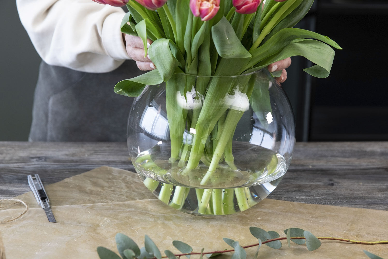 Slik steller du tulipaner