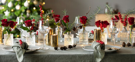 DIY: Pynt julebordet med grønn girlander